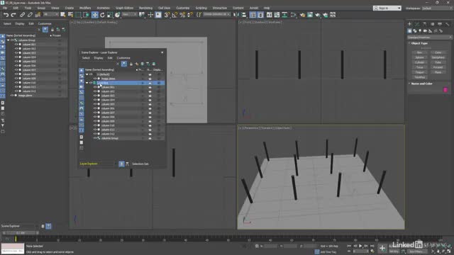 3ds max display layers آموزش تری دی مکس - نماشا